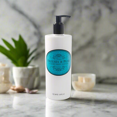 Naturally European Freesia & Pear Body Lotion | The Somerset Toiletry ...