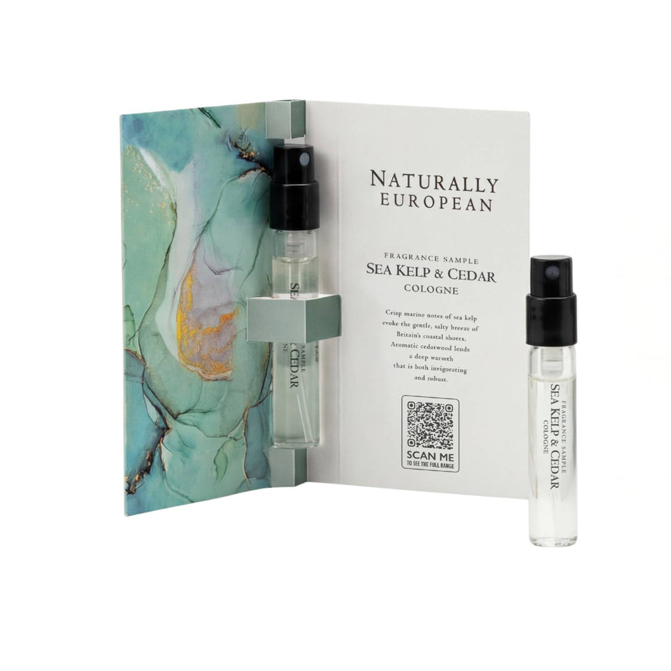 Naturally European Sea Kelp and Cedar Perfume Sample 2.5ml – THE ...